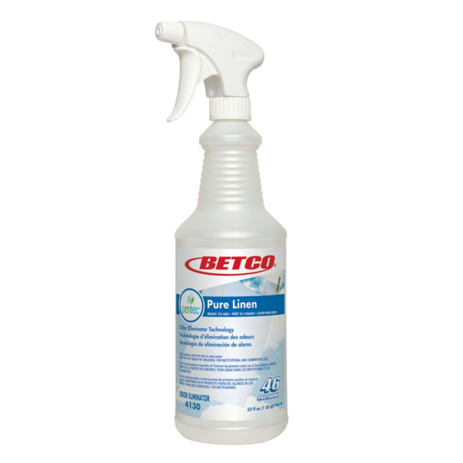 Betco Empty Spray Bottles For SenTec Pure Linen Air Fresheners 1 Qt ...