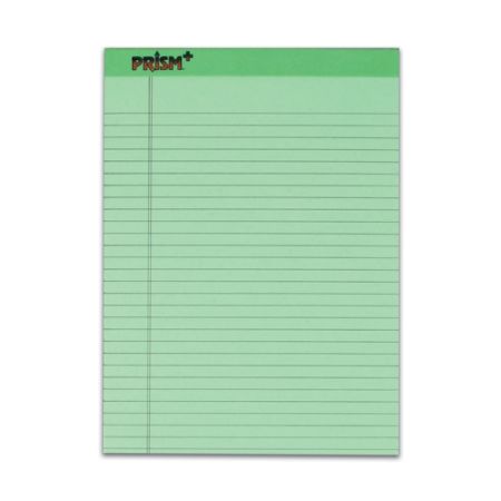 TOPS Prism Color Writing Pads 8 12 x 11 34 100percent Recycled Legal ...
