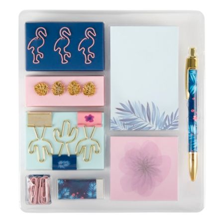 Office Depot Brand Fashion Stationery Kit Tropical - Office Depot