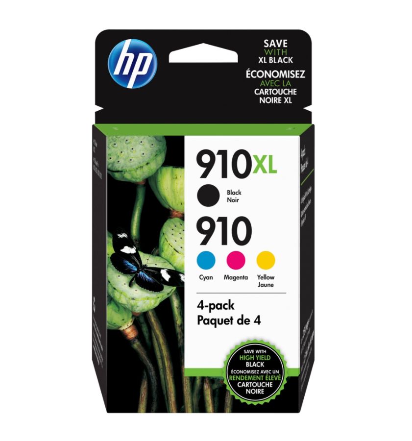 HP 910XL Black910 CyanMagentaYellow Ink - Office Depot