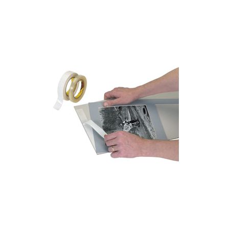 3M 444 Double Sided Film Tape 12 x 36 Yd. Clear 6 Rolls - Office Depot