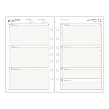 AT A GLANCE Day Runner Weekly Planner Refill 5 12 x 8 12 January to ...